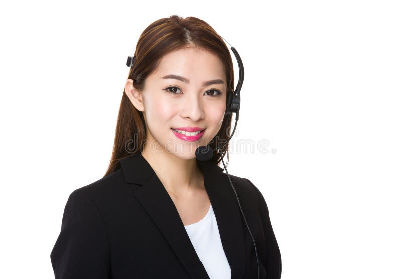Customer Support Representative Stock Image - Image of helpful ...