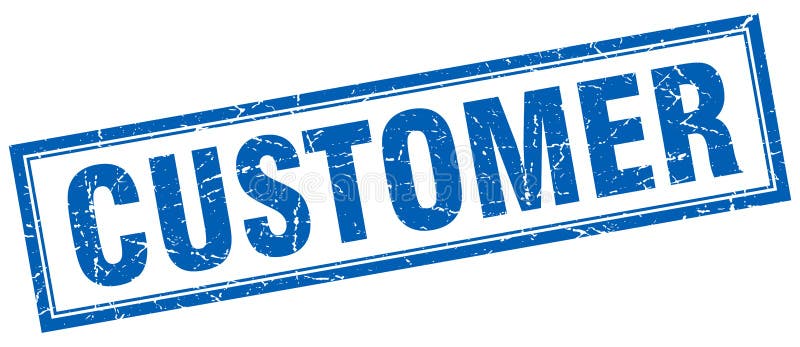 Customer stamp stock vector. Illustration of grunge - 125005747