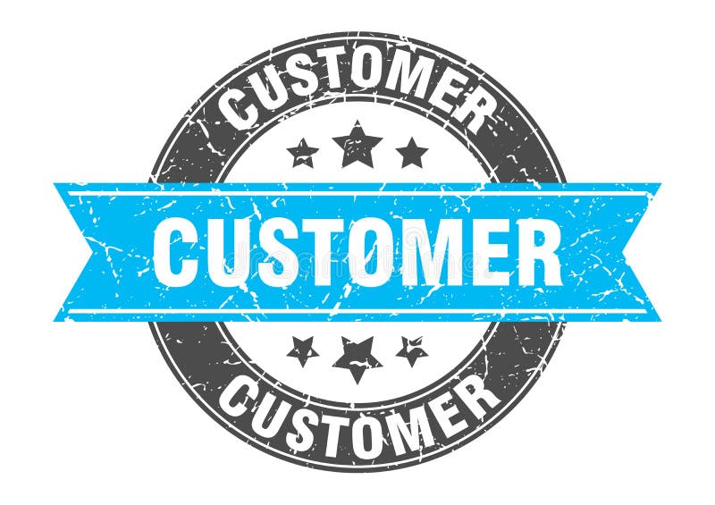 Customer stamp stock vector. Illustration of seal, grunge - 153942384