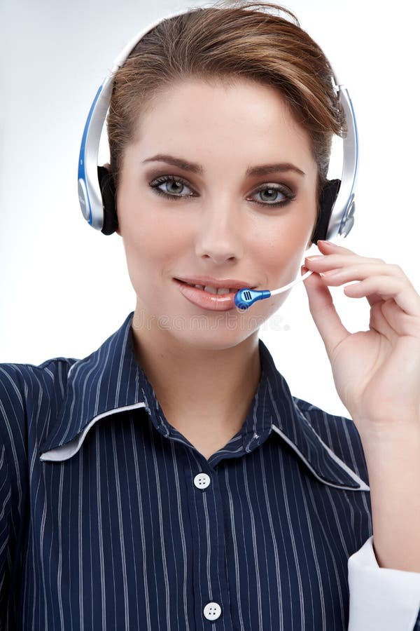 Customer support stock photo. Image of help, attractive - 16402654