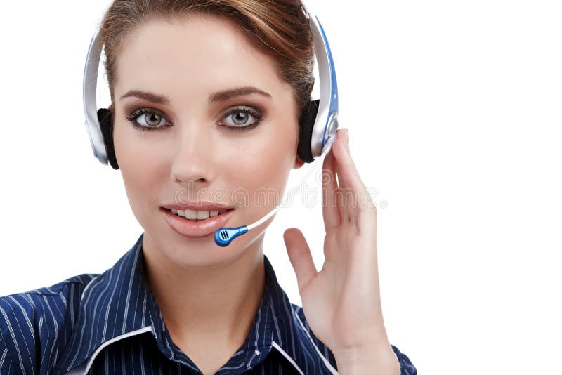 Customer support stock photo. Image of microphone, info - 16402772