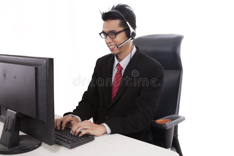 Customer support stock image. Image of operator, corporate - 22654939