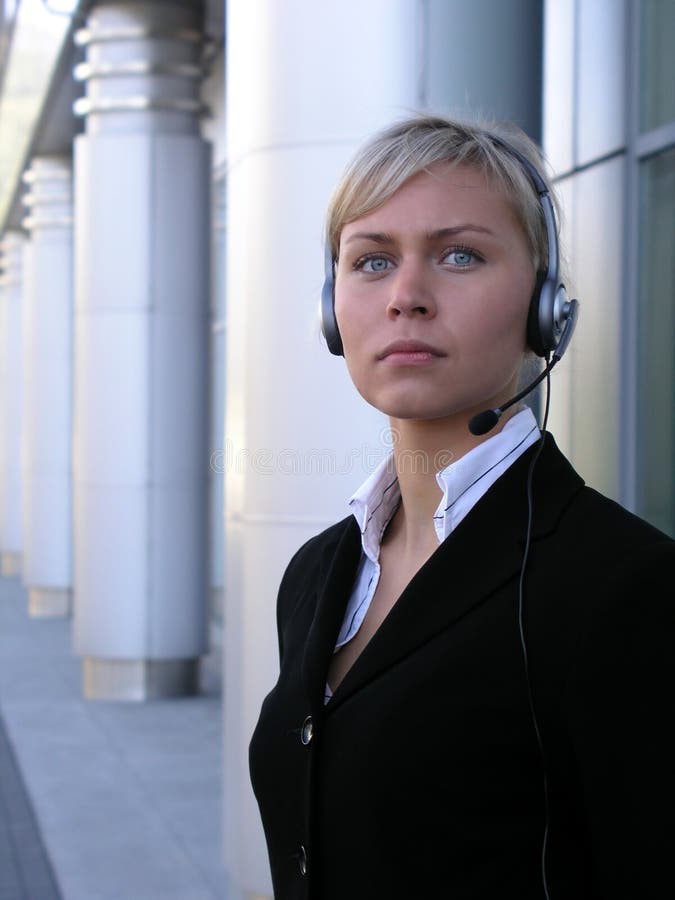 Customer Support stock photo. Image of receptionist, communicate - 245518