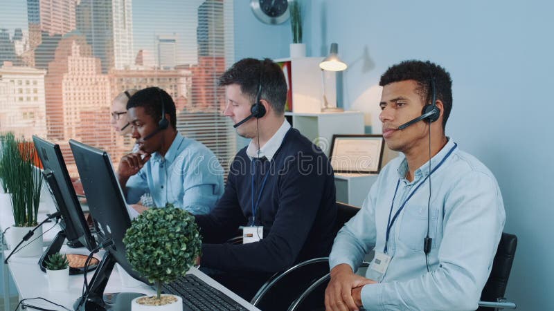 Bored Customer Support Girl Stock Image - Image of female, blond: 2979123