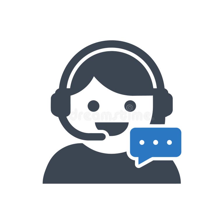 Customer support chat icon stock vector. Illustration of chat - 361696255