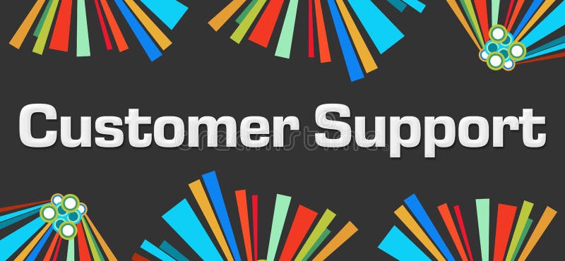 Customer Support Colorful Words Stock Illustrations – 168 Customer ...