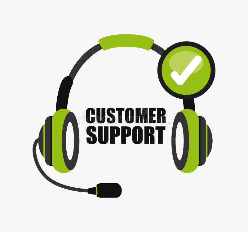 Customer support stock illustration. Illustration of feedback - 48315057