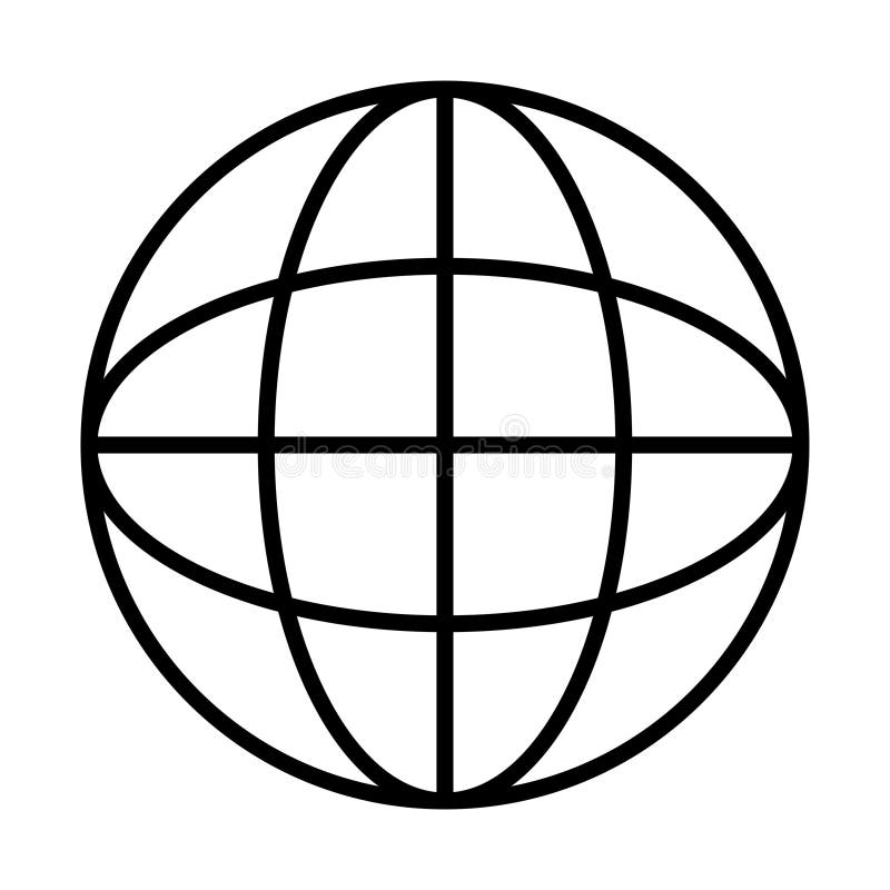 Customer Support Global Icon Stock Vector - Illustration of network ...