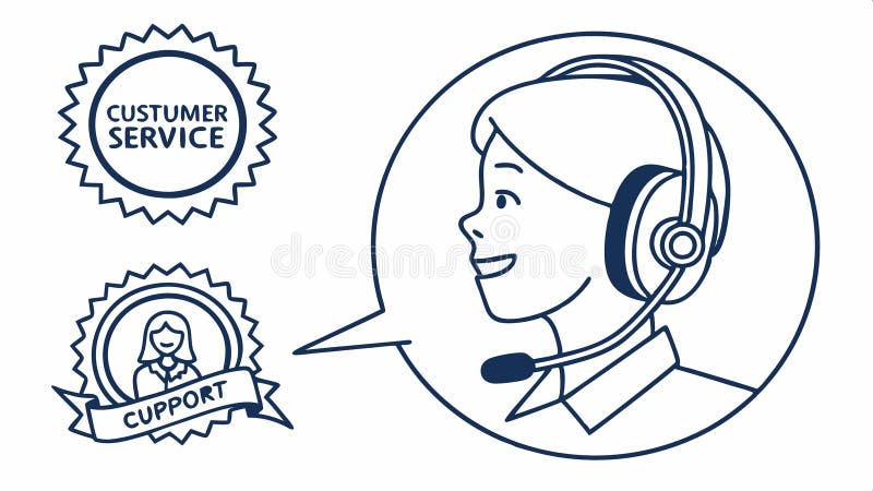 Customer Support Headset, Help Desk, Call Center, and Assistance Icon ...