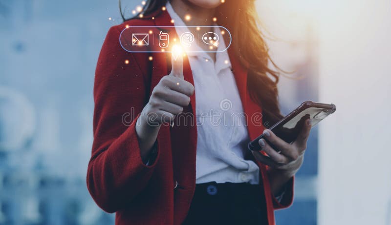 Customer Support Hotline Contact Us People Connection. Businessman ...