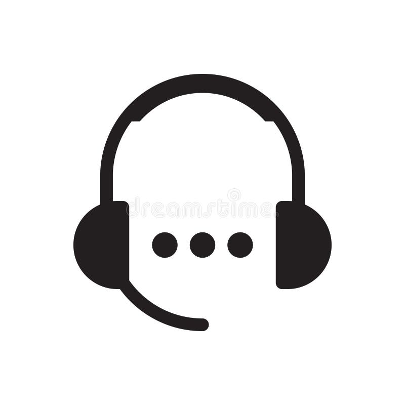 Customer Support Icon - Call Center Icon Stock Vector - Illustration of ...