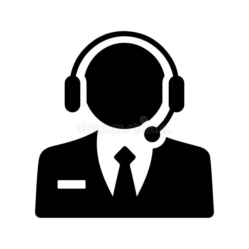 Customer Support icon stock illustration. Illustration of style - 269753772
