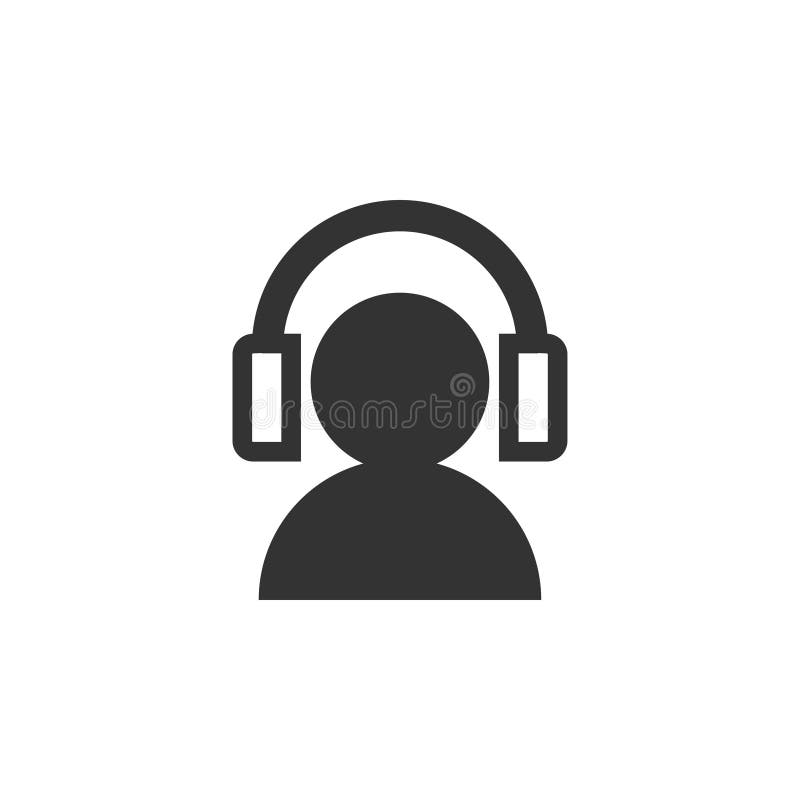 Mobile Support Icon Graphic Design Template Vector Stock Vector ...