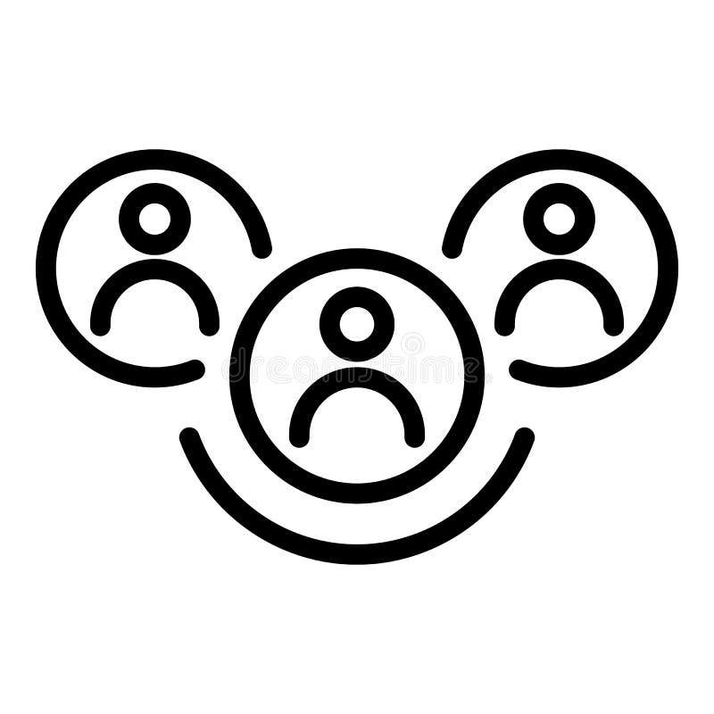 Customer Support Icon, Outline Style Stock Vector - Illustration of ...