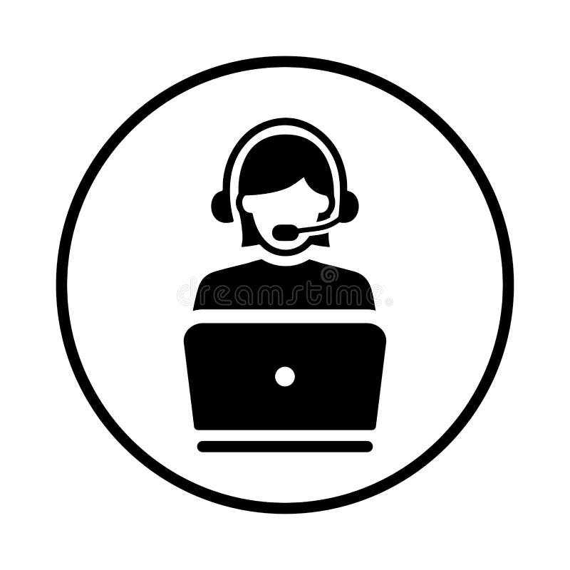 Customer, Support, Network Icon. Black Vector Sketch Stock Vector ...