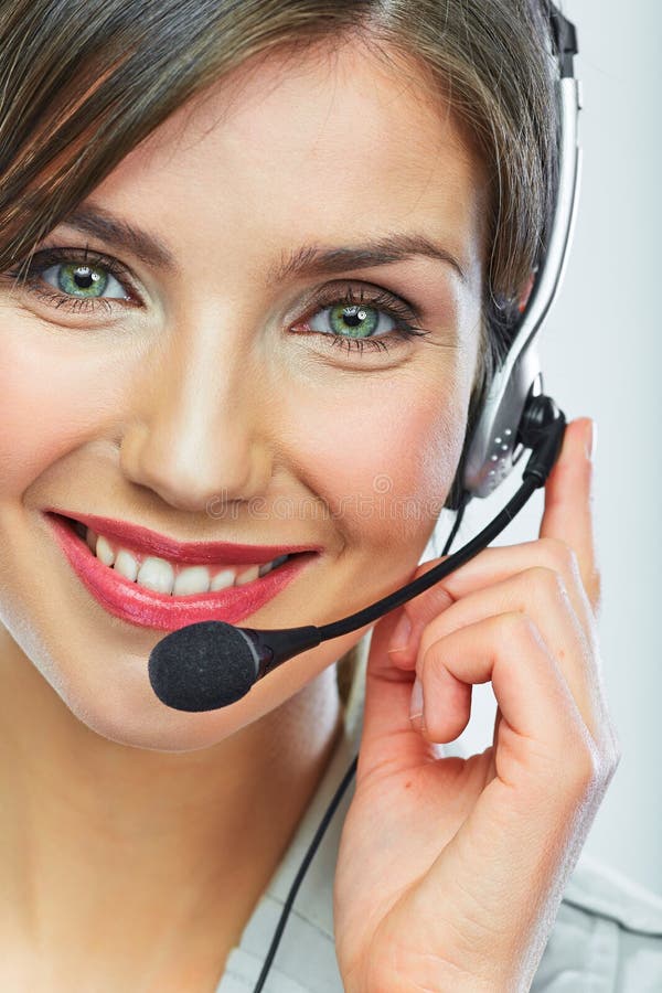 Portrait, Call Center and Customer Service with a Consultant Black ...