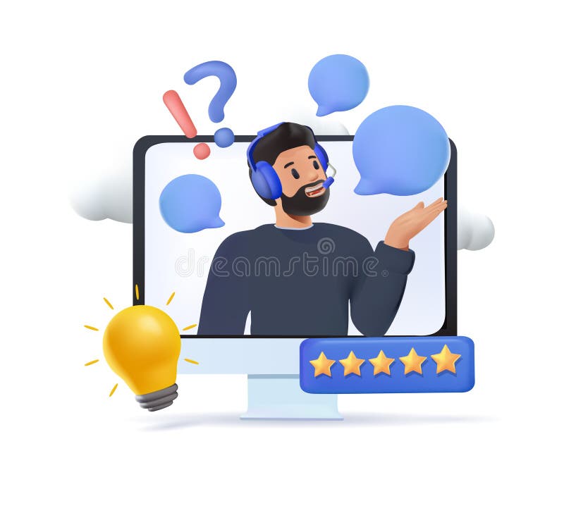 Customer Support Service. Characters Talking with Helpdesk or Call ... Customer Support Service. Characters Talking with Helpdesk or Call ...