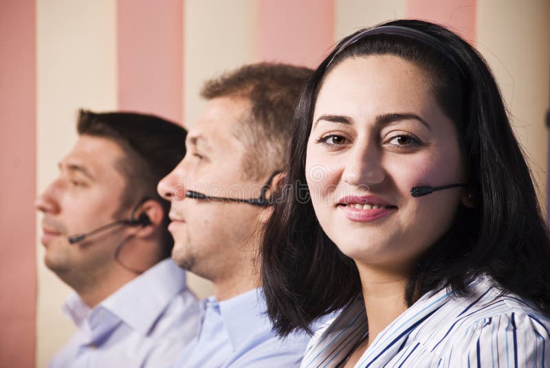 Customer support team stock image. Image of center, contact - 10984137
