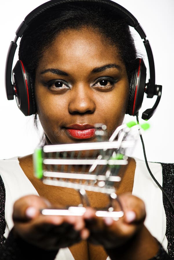 Customer support woman stock image. Image of contact - 63849355