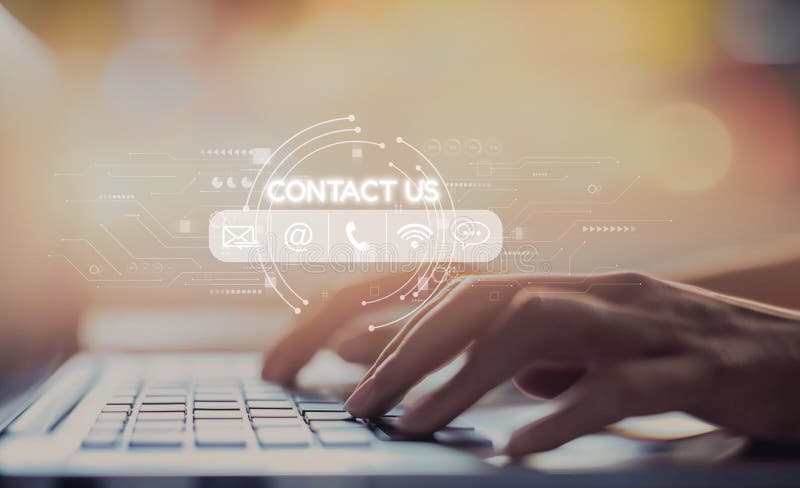 Customer Support Working 24 Hours for Customer EIDE Care Stock Photo ...