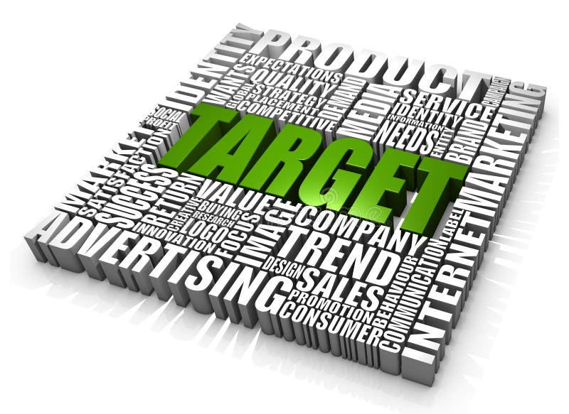 Customer Target stock illustration. Illustration of customer - 26077131