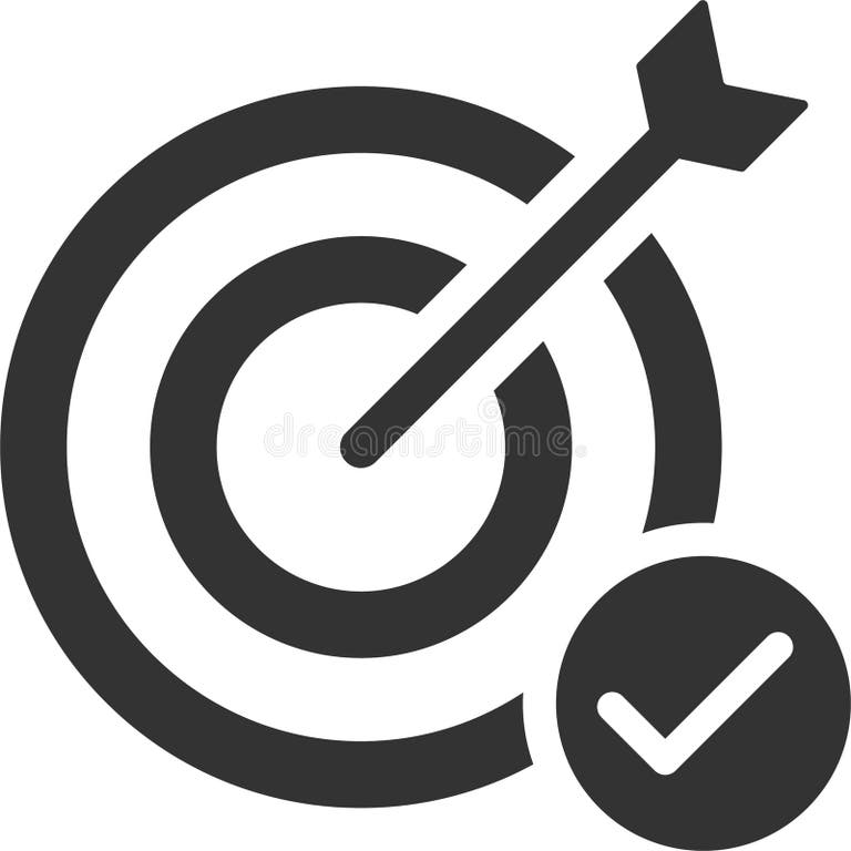 Customer target icon stock illustration. Illustration of graphic ...