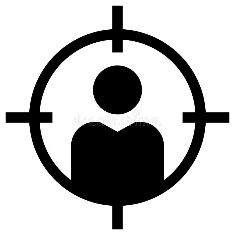 Customer target icon stock vector. Illustration of isolated - 115645567
