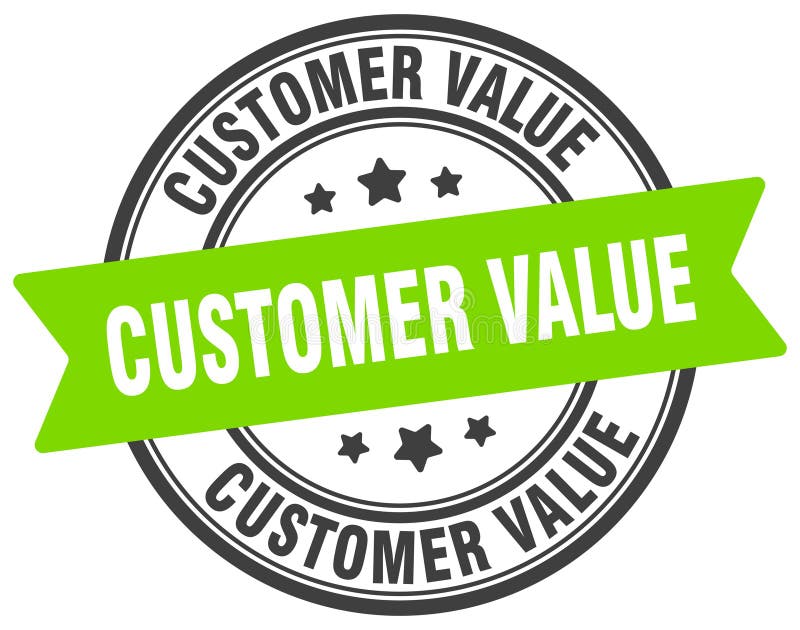 Customer Value Stamp. Customer Value Label on Transparent Background ...