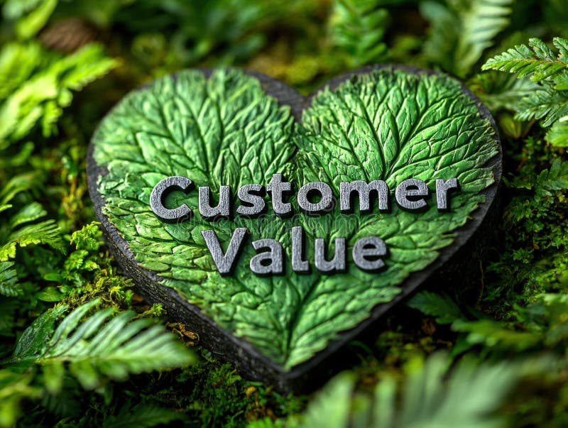 Customer Value Text Illustration Stock Photo - Image of environment ...
