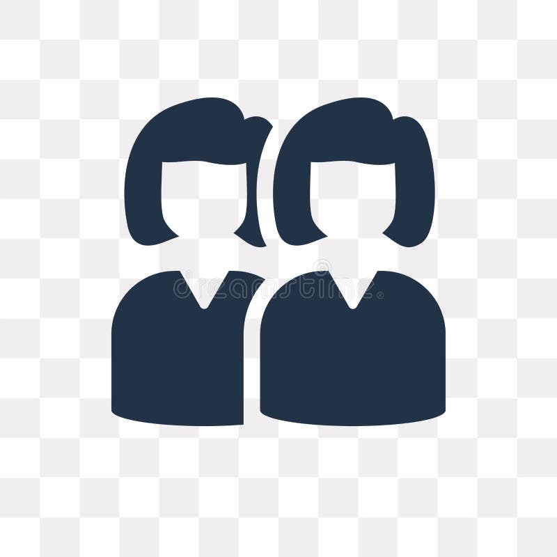 Customer Vector Icon Isolated on Transparent Background, Linear Stock ...