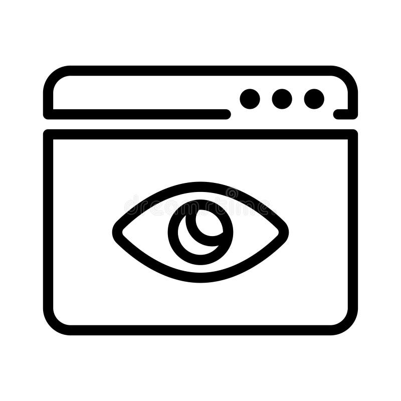 Customer view icon stock vector. Illustration of vector - 255098292