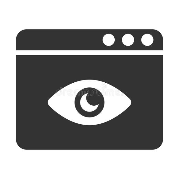 Customer view icon stock vector. Illustration of look - 239881449