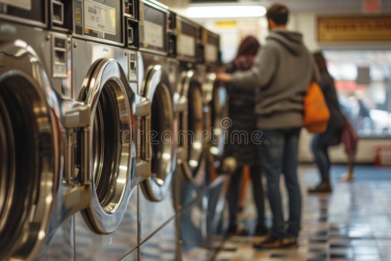 Local Laundromat Stock Illustrations – 15 Local Laundromat Stock ...