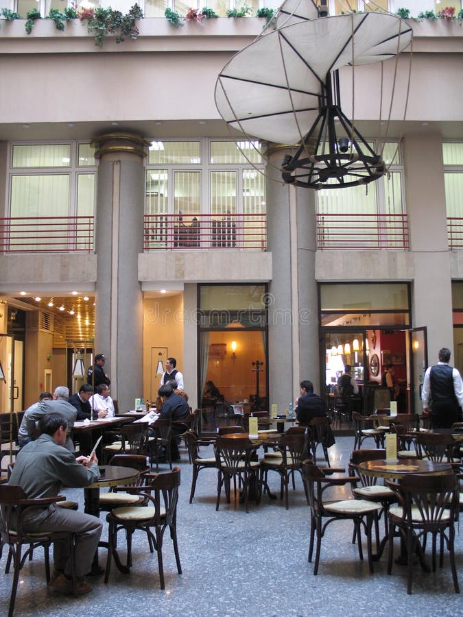 Customers Inside a Coffee Shop Editorial Photo - Image of chairs ...