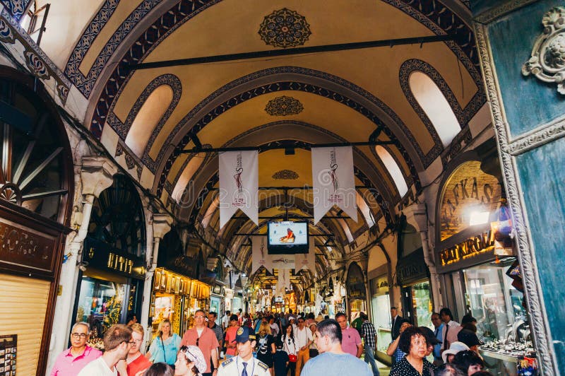 Customers Crowded Day Bazaar Stock Photos - Free & Royalty-Free Stock ...