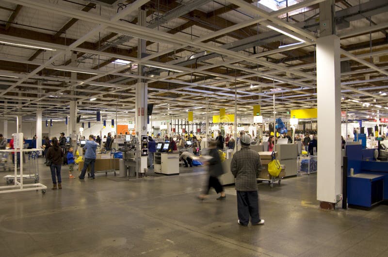Customers Paying at Ikea Seattle Editorial Photo - Image of sale ...