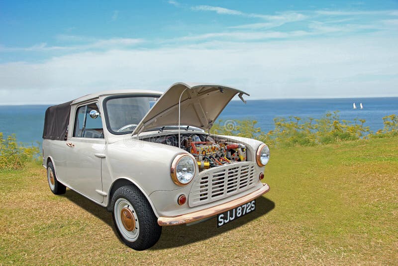 Customised mini car editorial photo. Image of mini, outside - 85696516