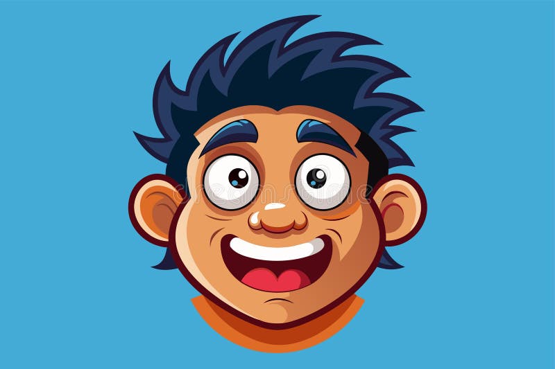A Customizable Cartoon Character with a Dizzy Face, Displaying a Funny ...