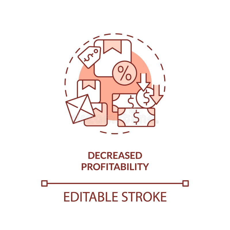 Profitability Icon Simple Element Stock Illustrations – 109 ...