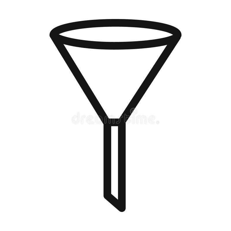 Customizable Filter Icon Ideal for Settings and Preferences Stock ...