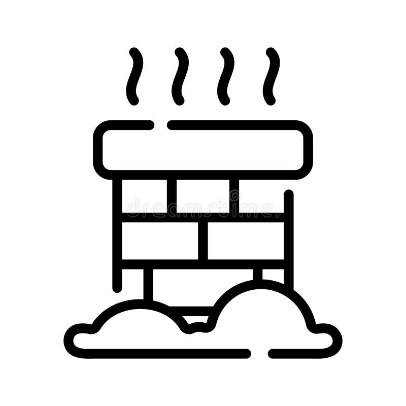 A Customizable Linear Style Icon Showing Cat Bell Stock Illustration ...