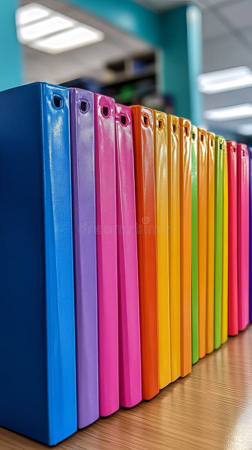 Customizable Record Books for Flexible Use Stock Illustration ...