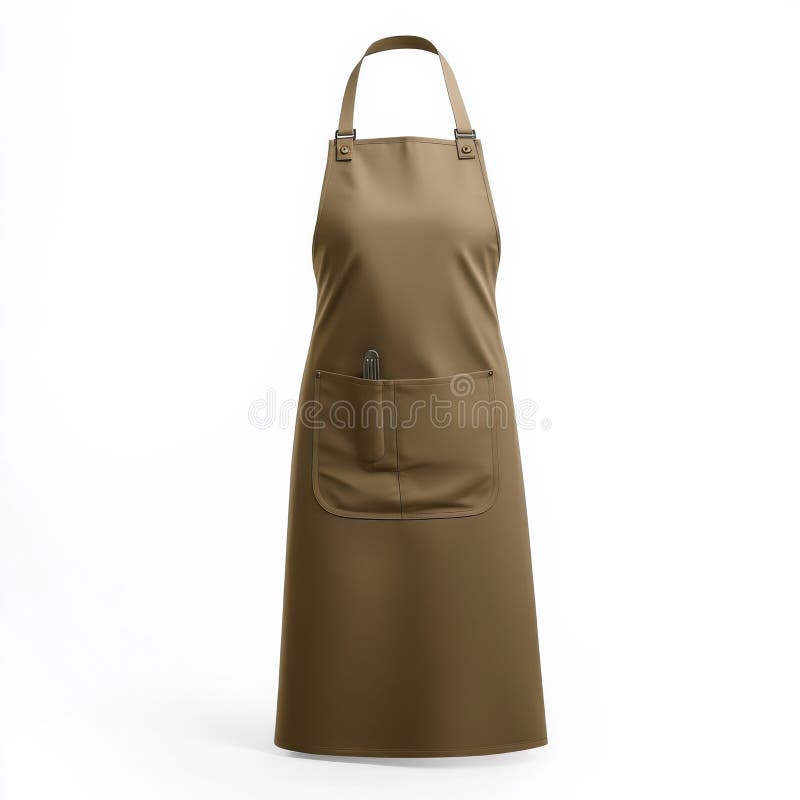 Customizable Restaurant Uniform Mockup for Culinary Professionals Stock ...