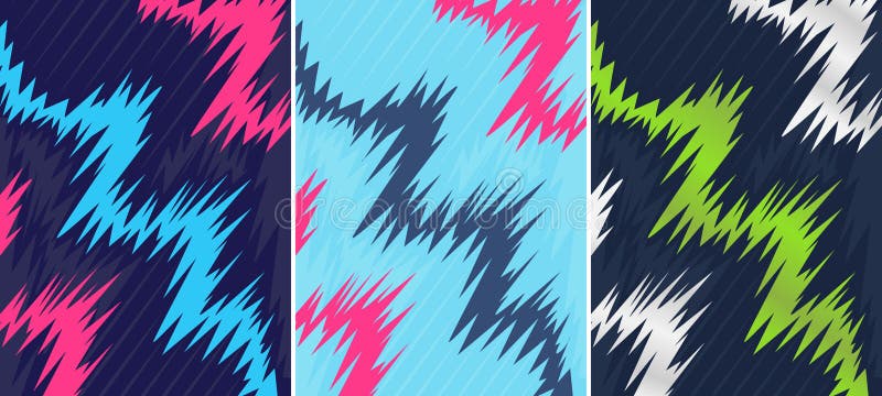 Customizable Sports Jersey Design Background Set for Sublimation ...