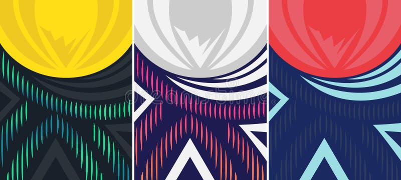 Customizable Sports Jersey Design Background Set for Sublimation ...