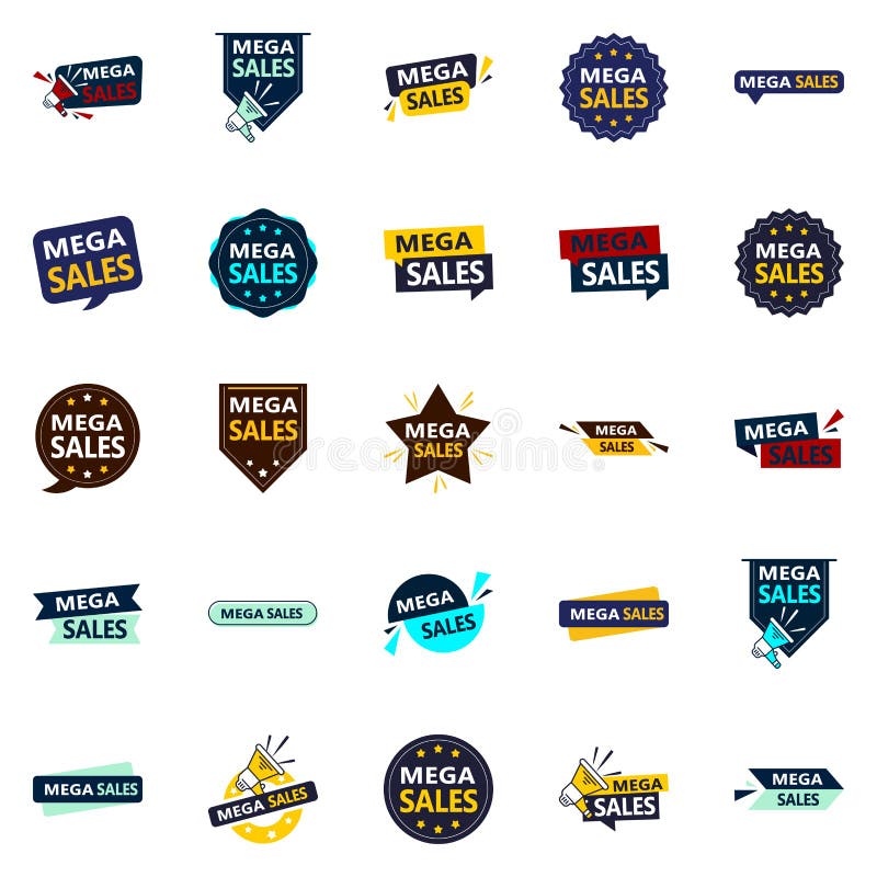 25 Customizable Vector Designs in the Mega Sale Bundle Perfect for ...