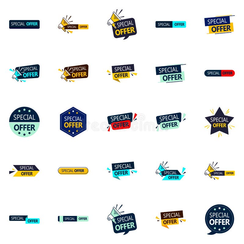 25 Customizable Vector Designs in the Special Offer Pack Perfect for ...