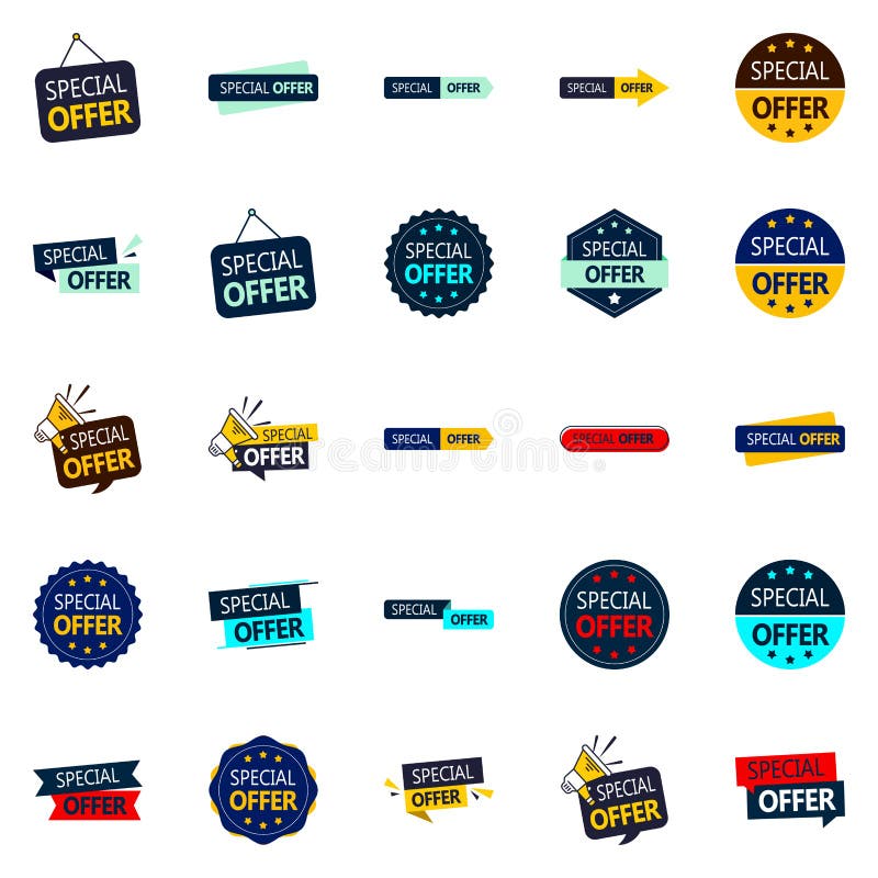 25 Customizable Vector Designs in the Special Offer Pack Perfect for ...