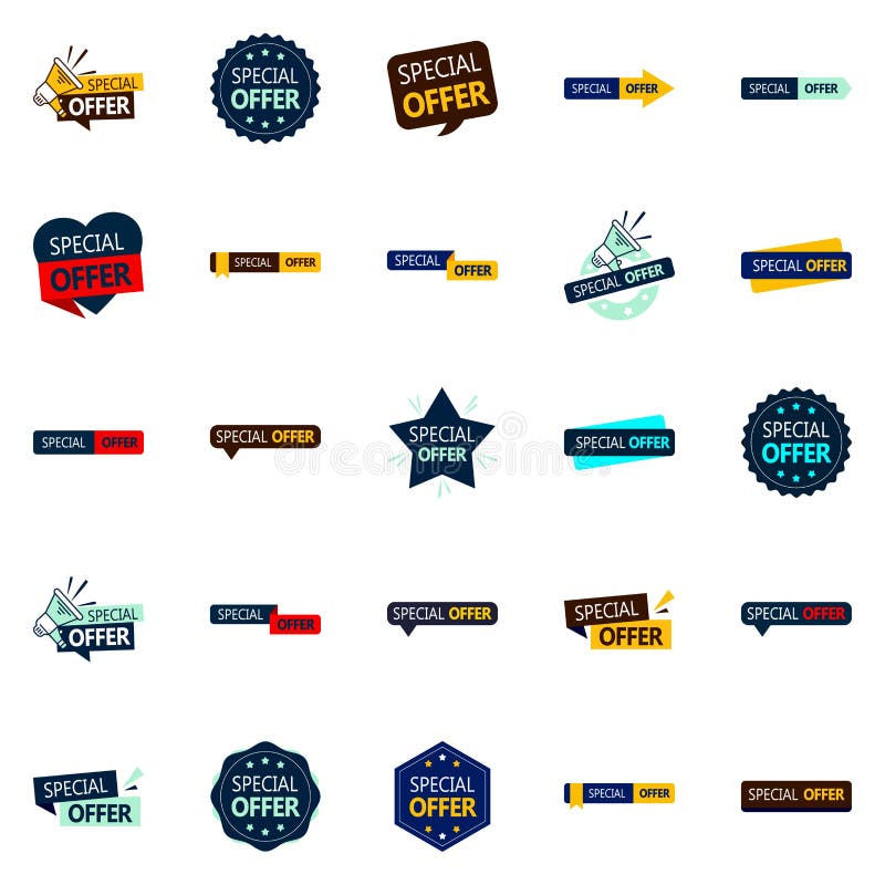 25 Customizable Vector Designs in the Special Offer Pack Perfect for ...