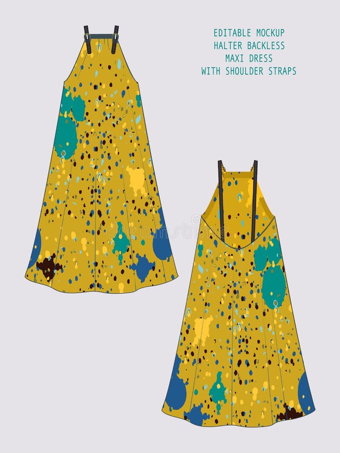 Customizable Vector Garment Template Stock Illustration - Illustration ...